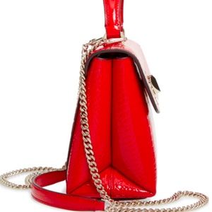 Bags | Nwt Kate Spade Romy Small Crocodileembossed Patent Leather ...